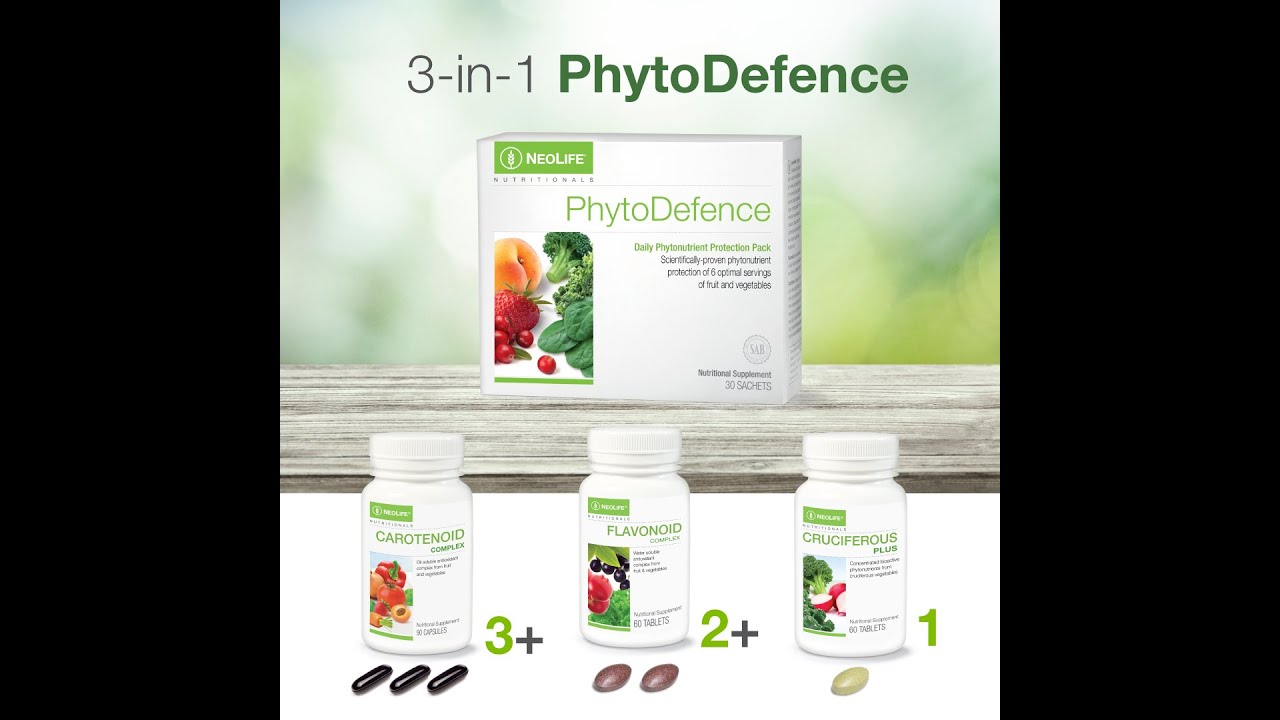 Neolife Products Phytodefence 3 in 1 Powerful Immune Booster Multivite ...