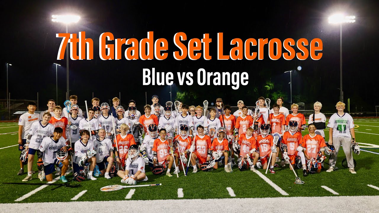 7th Grade Lax: Blue vs Orange - YouTube