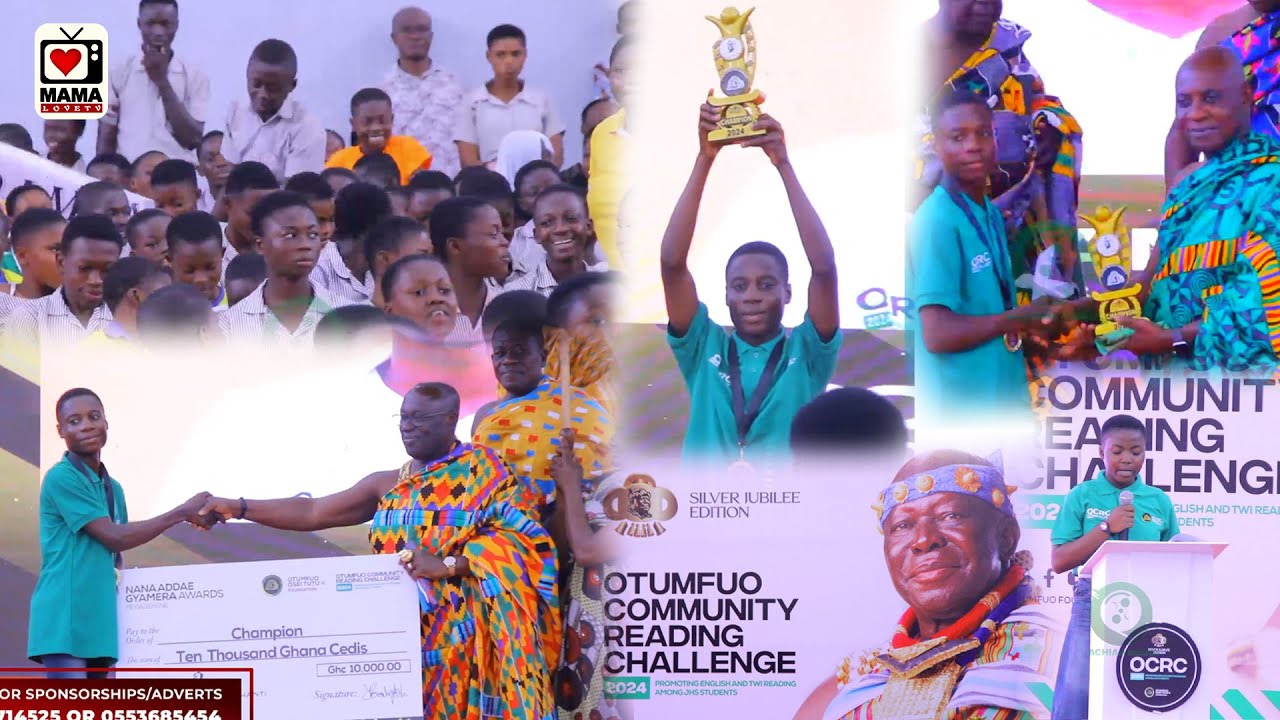 🥰This is marvelous:Francis Osei Boamah of Boamang District carries the ...