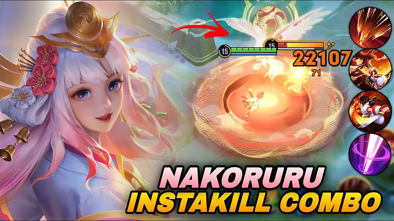 NAKORURU INSTAKILL COMBO & BUILD FOR JUNGLE TO RANK UP FAST IN SOLO! | NAKORURU JUNGLE ROTATION ...