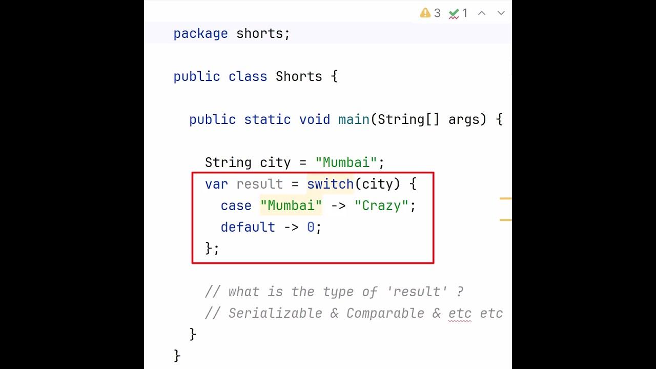 Java Intersection Type #java - YouTube