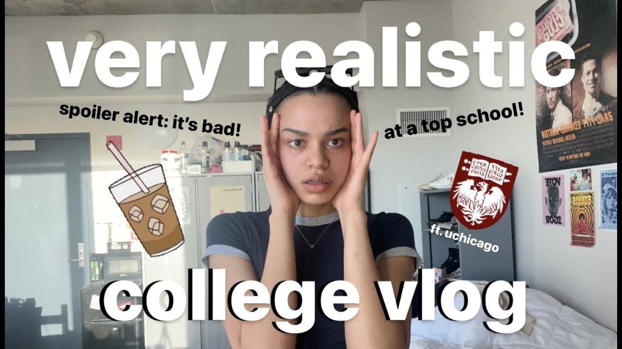 a painfully realistic college vlog - YouTube