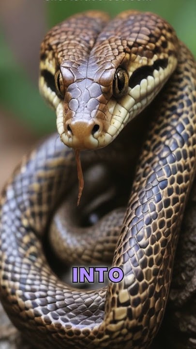 why do snake curl? #shorts #short #snake - YouTube