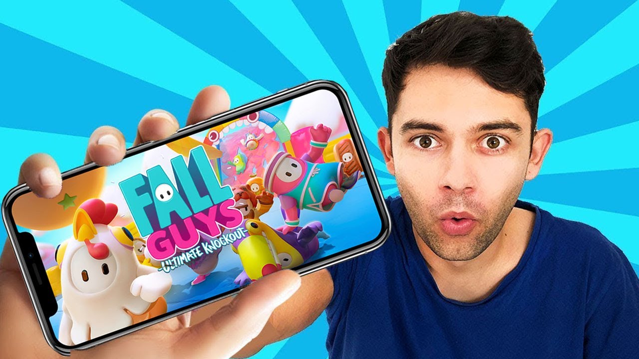 Fall GUYS Pe TELEFON ? - YouTube