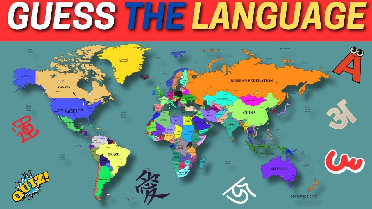 Guess the National Language! 🌍 Ultimate Country Language Quiz - YouTube