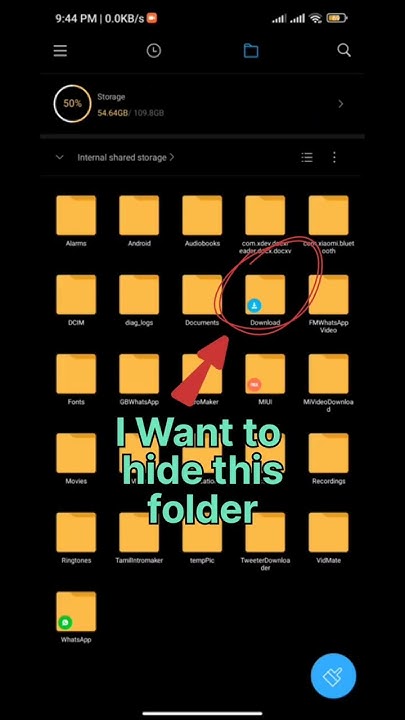 How to hide folder in mobile without any app|How to hide apps on iphone #shorts - YouTube