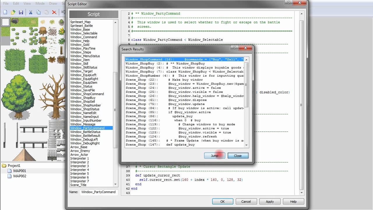 RPG Maker XP - Einstellungen 01 - Deutsche Menüs - YouTube