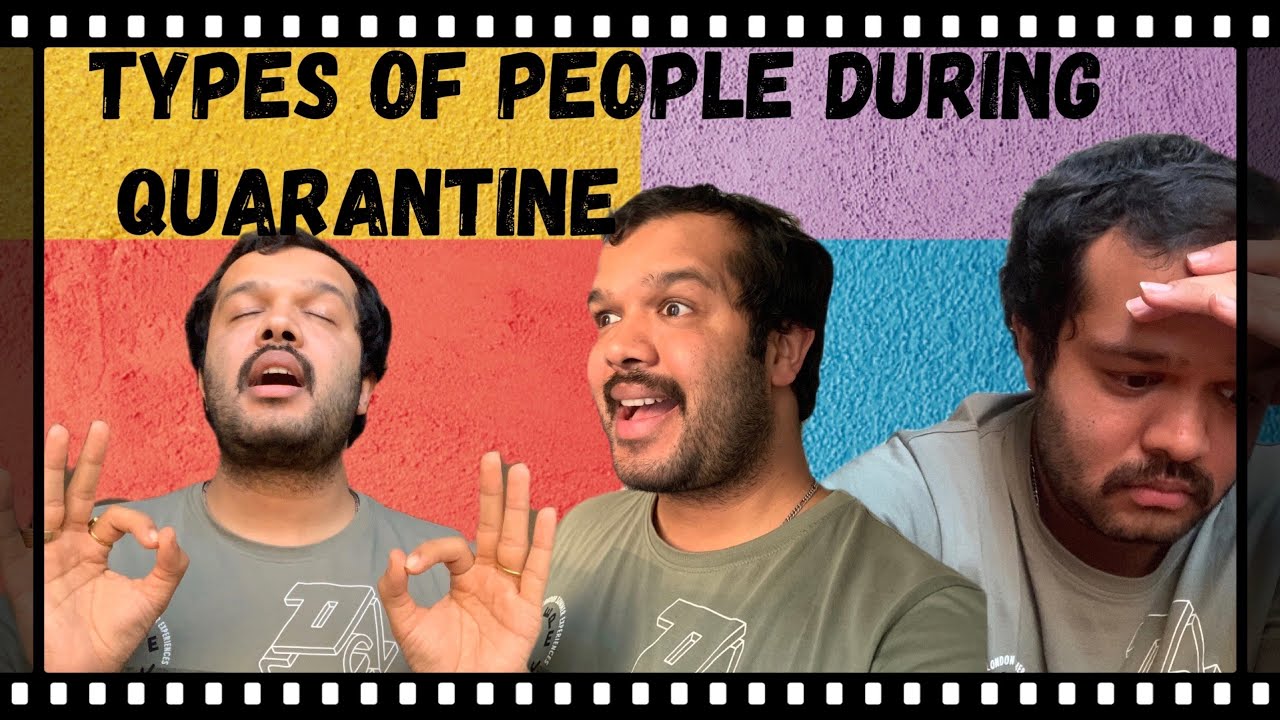 Types of people - during quarantine - Unboxed Tales - YouTube