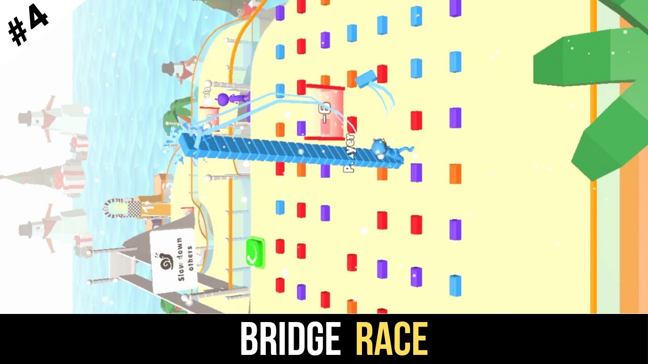 Bridge race game - Bridge wala game - Android gameplay #4 - YouTube