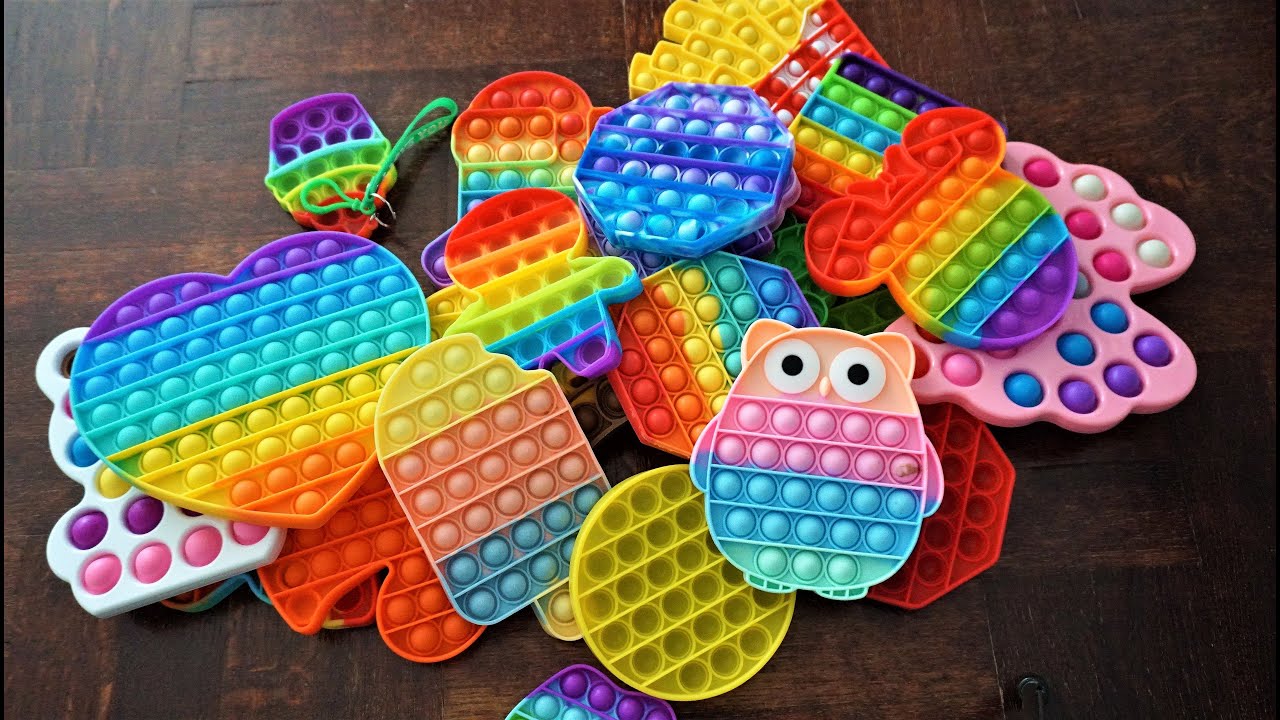 All Top Pop it DIY Toys Fidget Training Collection - Pop it Short video ...