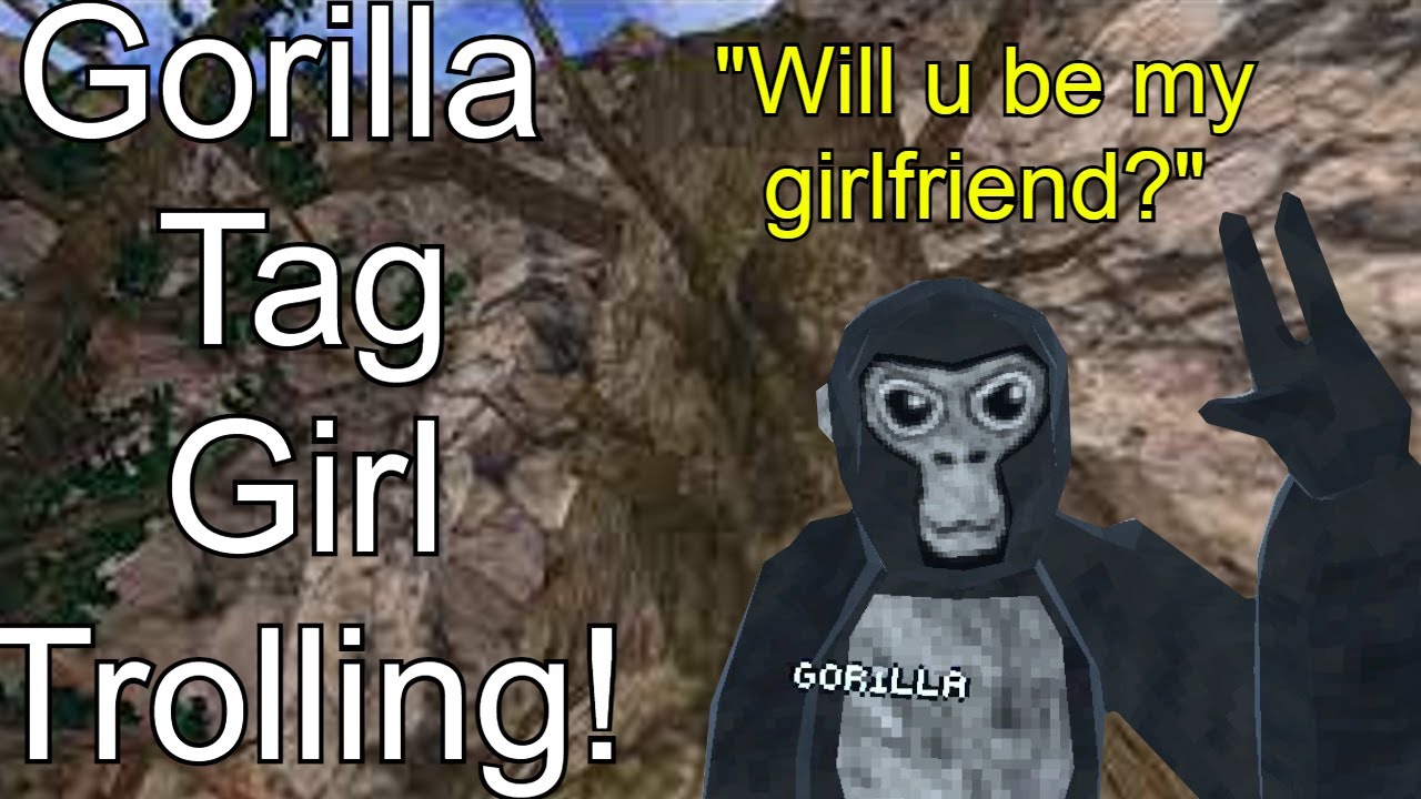Gorilla Tag girl voice trolling...(gone wrong) - YouTube