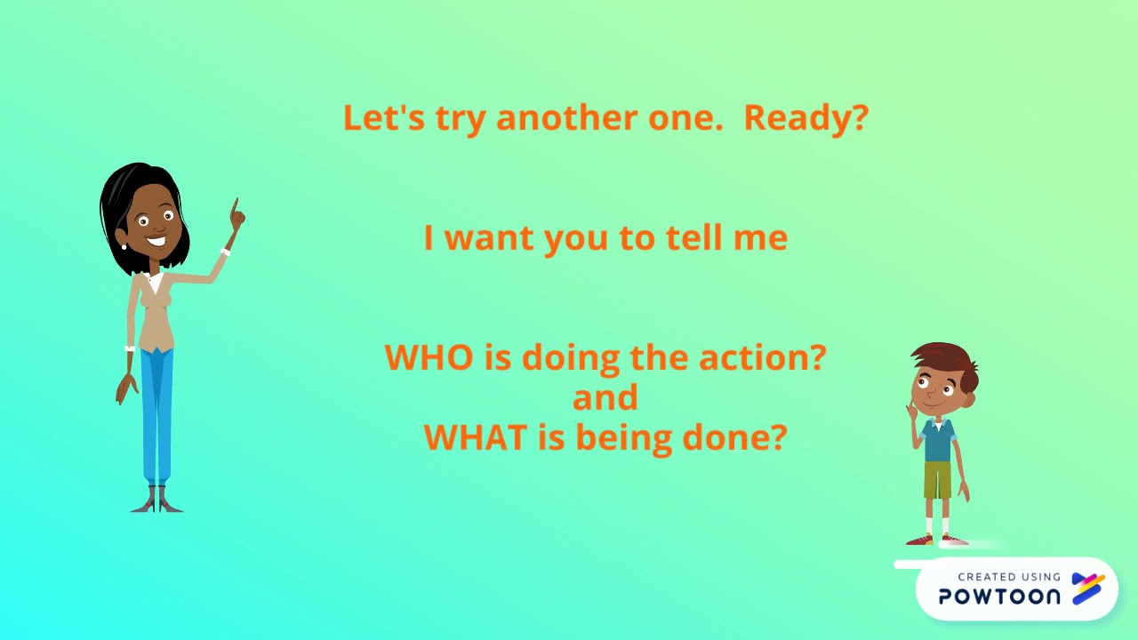 Grammar Subject & Verb: Actors and Actions - YouTube