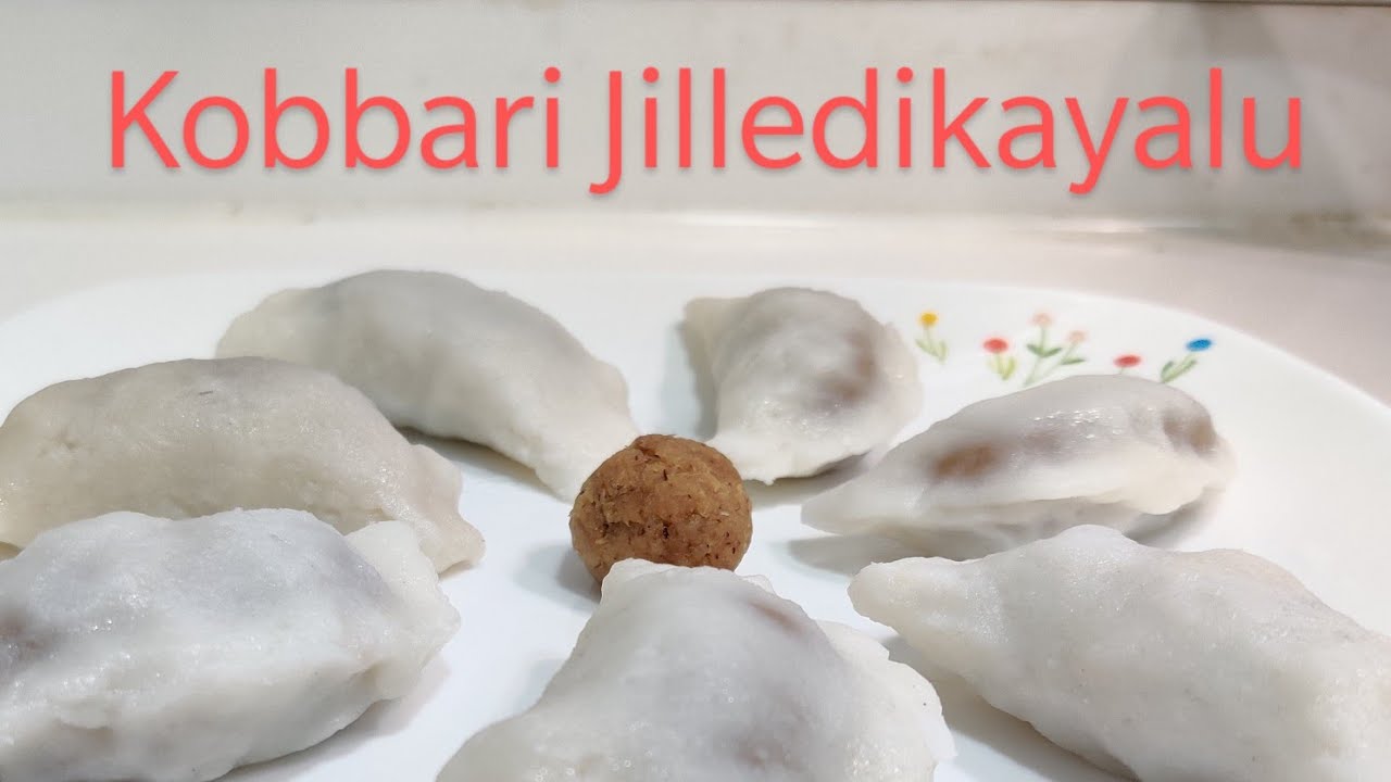 Kobbari Jilledikayalu | Jilledu Kayalu |Telugu Sweet | Maha's Kitchen ...