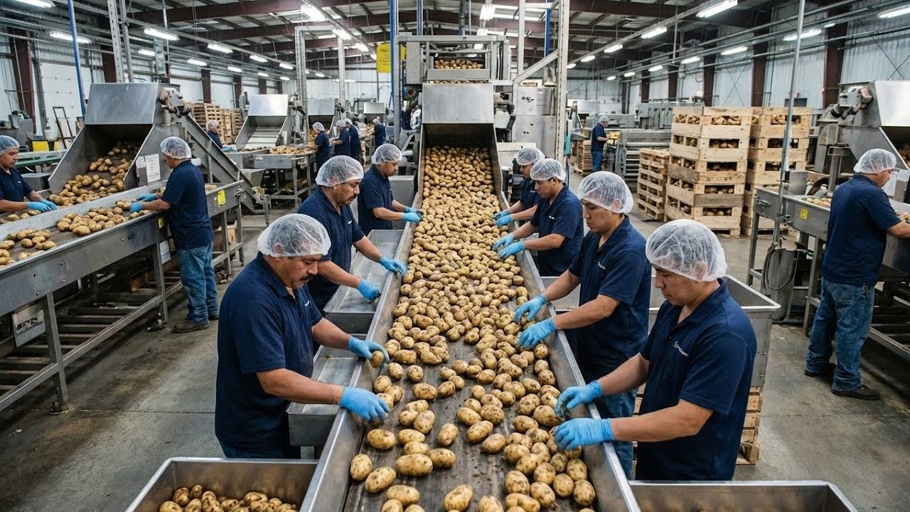 Inside the Lays Factory: Full Chip-Making Process Revealed | Amazing ...