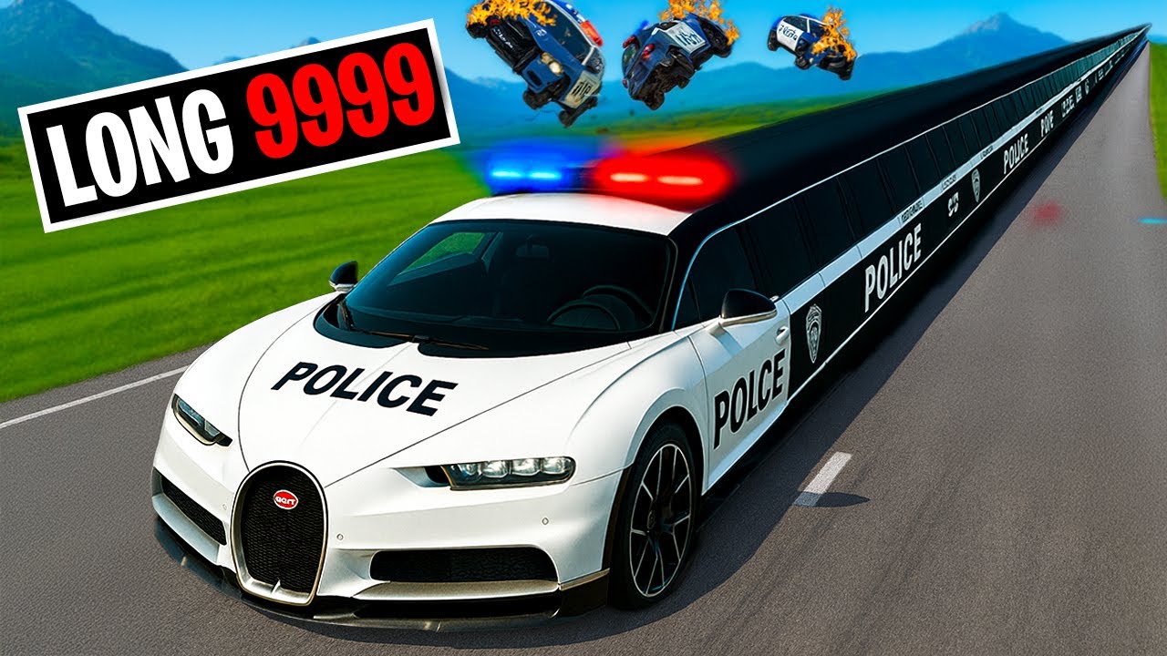 Upgrading to Long Police Cars on GTA - YouTube