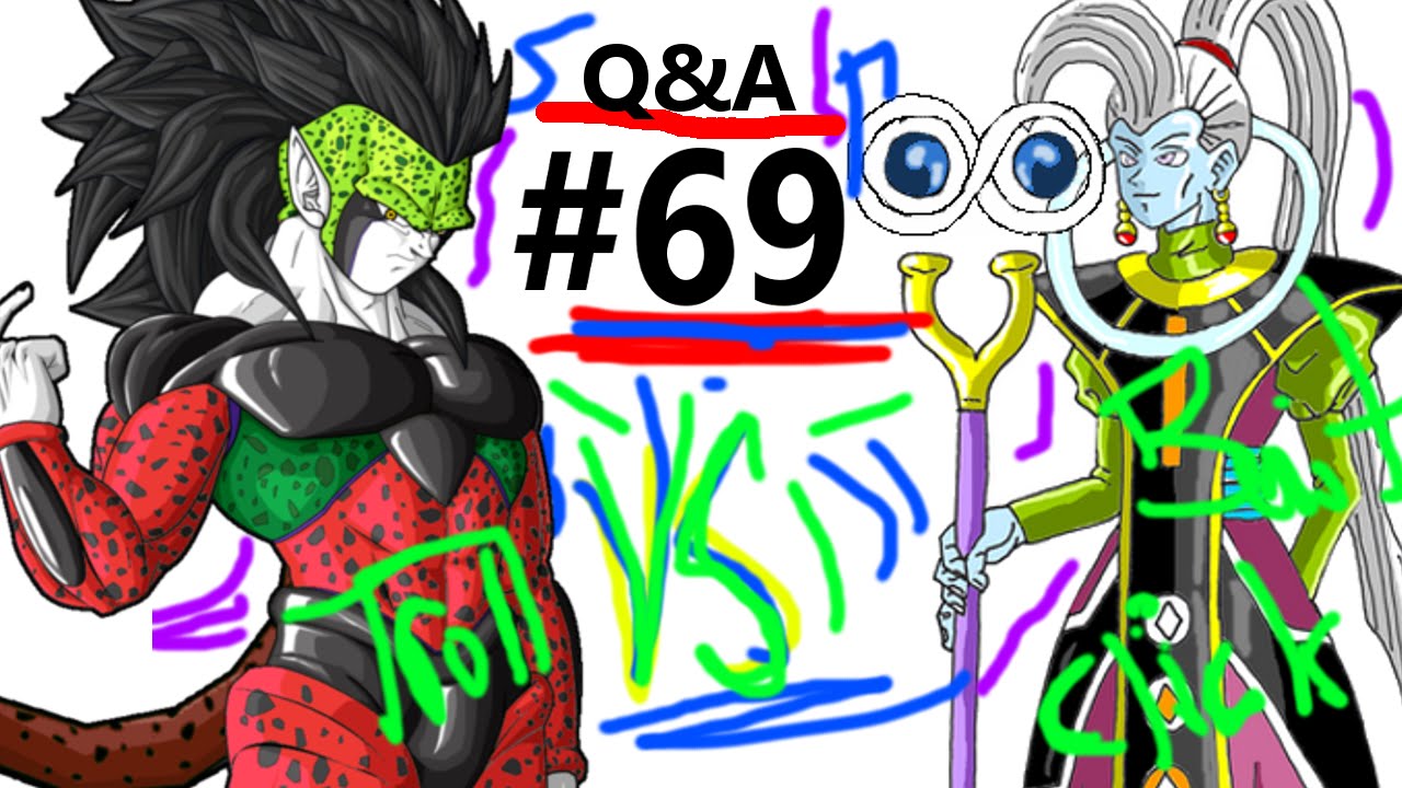 Golden SSGSS4 Cell VS Vados And Whis Fusion (Q&A #69) - YouTube