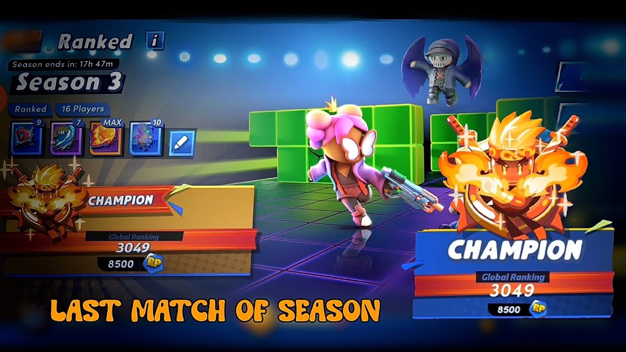 Stumble guys rank push #7 😈 4320 crowns + Champion league! #stumbleguys ...