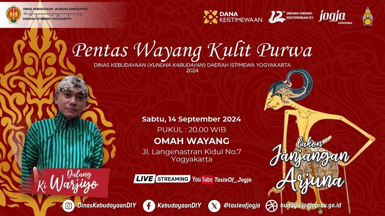 Pentas Wayang Kulit Pepadang - oleh dalang Ki Warjiyo - Dengan lakon ...
