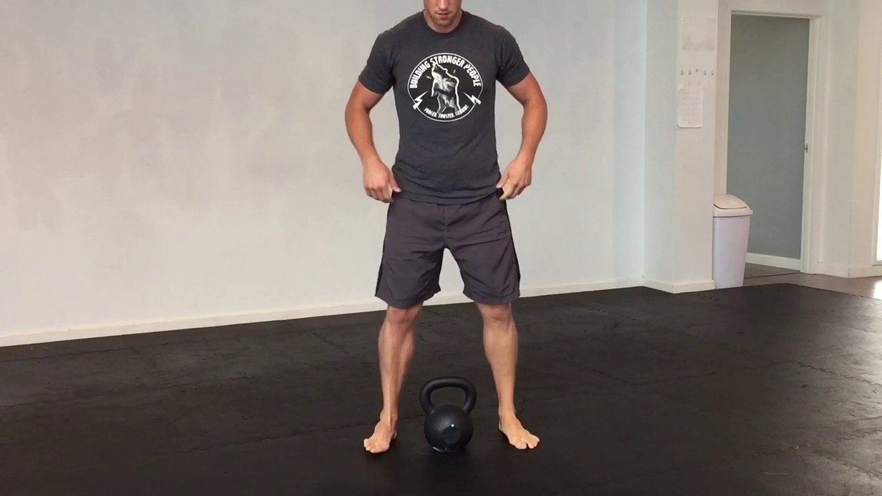 2 Hand KB Deadlift (Modified Sumo) - YouTube