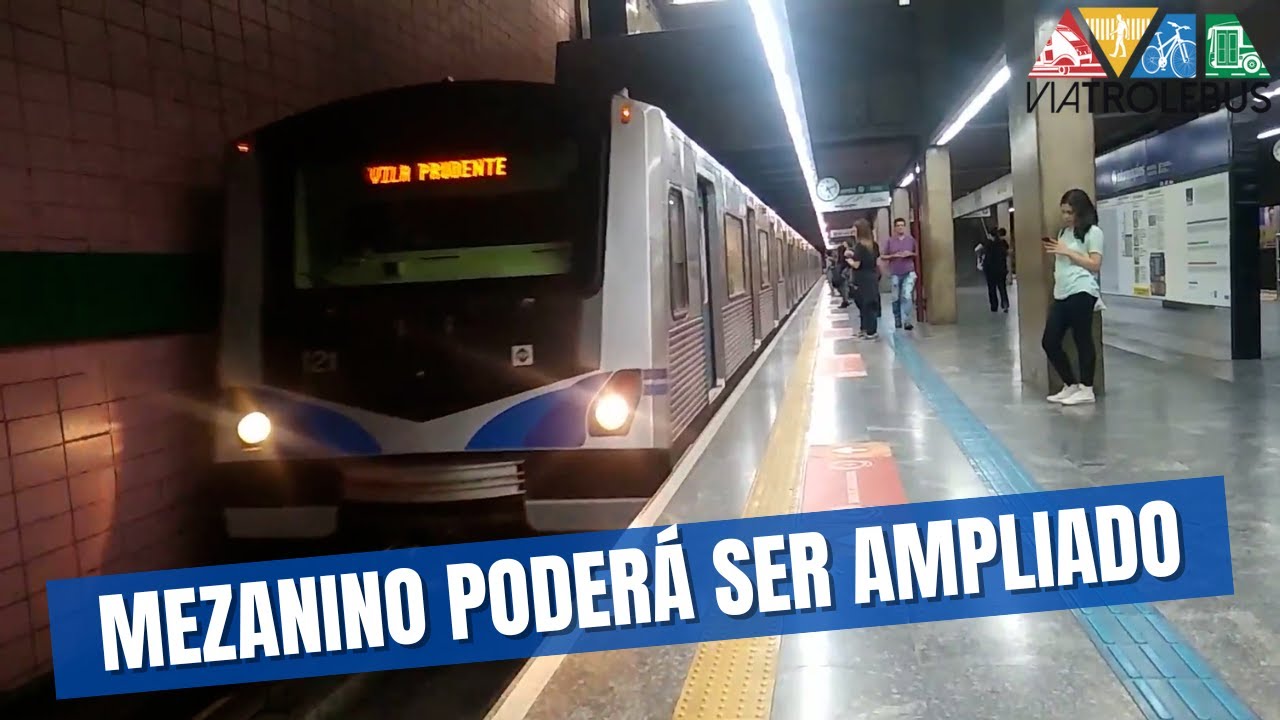 ESTAÇÃO ANA ROSA TERÁ AMPLIAÇÃO COM INTRODUÇÃO DA LINHA 16 - YouTube