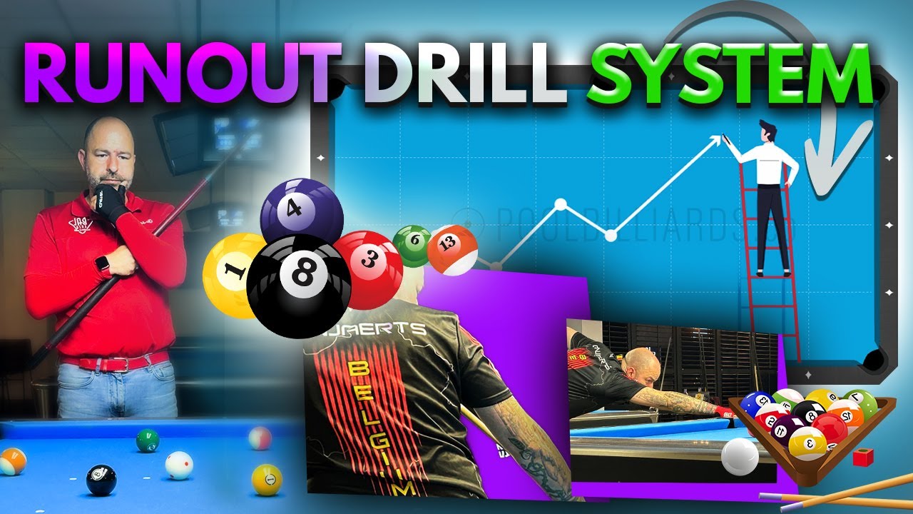 Test your pool skill level with the Runout Drill System - YouTube