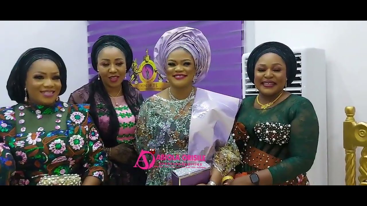 The Anako Sisters New Look in Their 2nd Outfit for Olori Mariam Anako ...