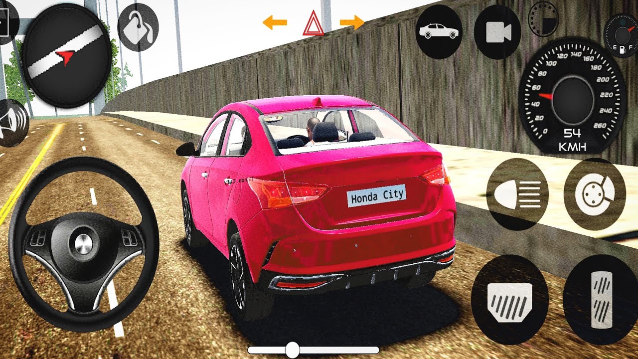 Honda City Car Games - Off Roading Car Gameplay - City Car Driving ...