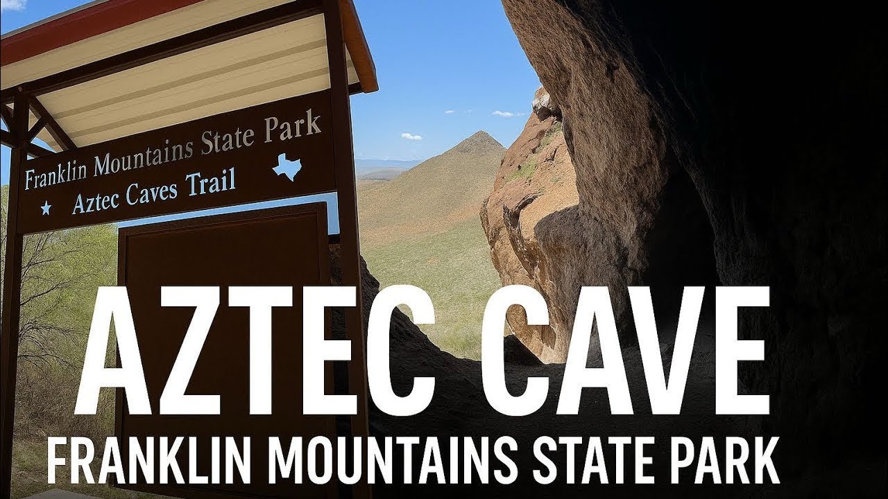 Exploring the Mysterious Aztec Cave in El Paso, Texas! 🥾⛰️ - YouTube
