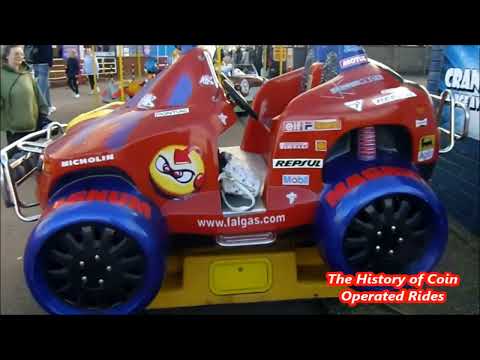 2010s Falgas Coin Operated Car Kiddie Ride - Magnum