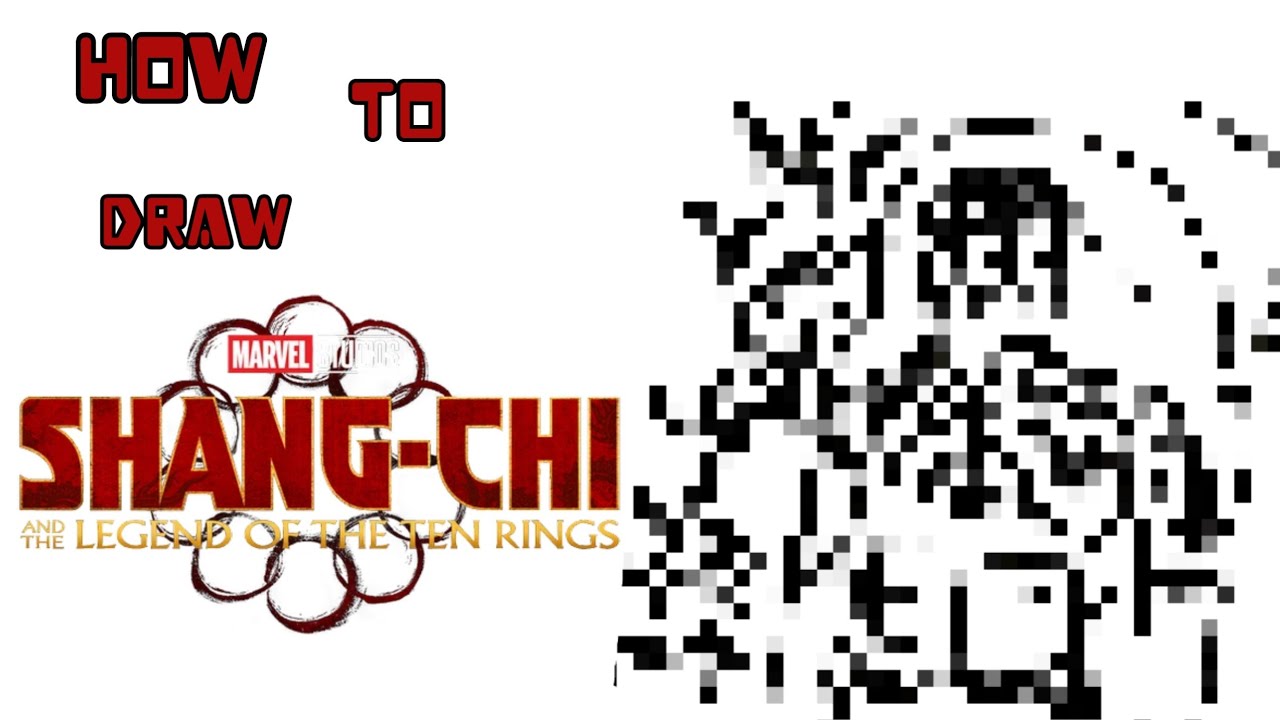 How to draw Shang chi || Shang chi and the legend of ten rings || Harsh ...