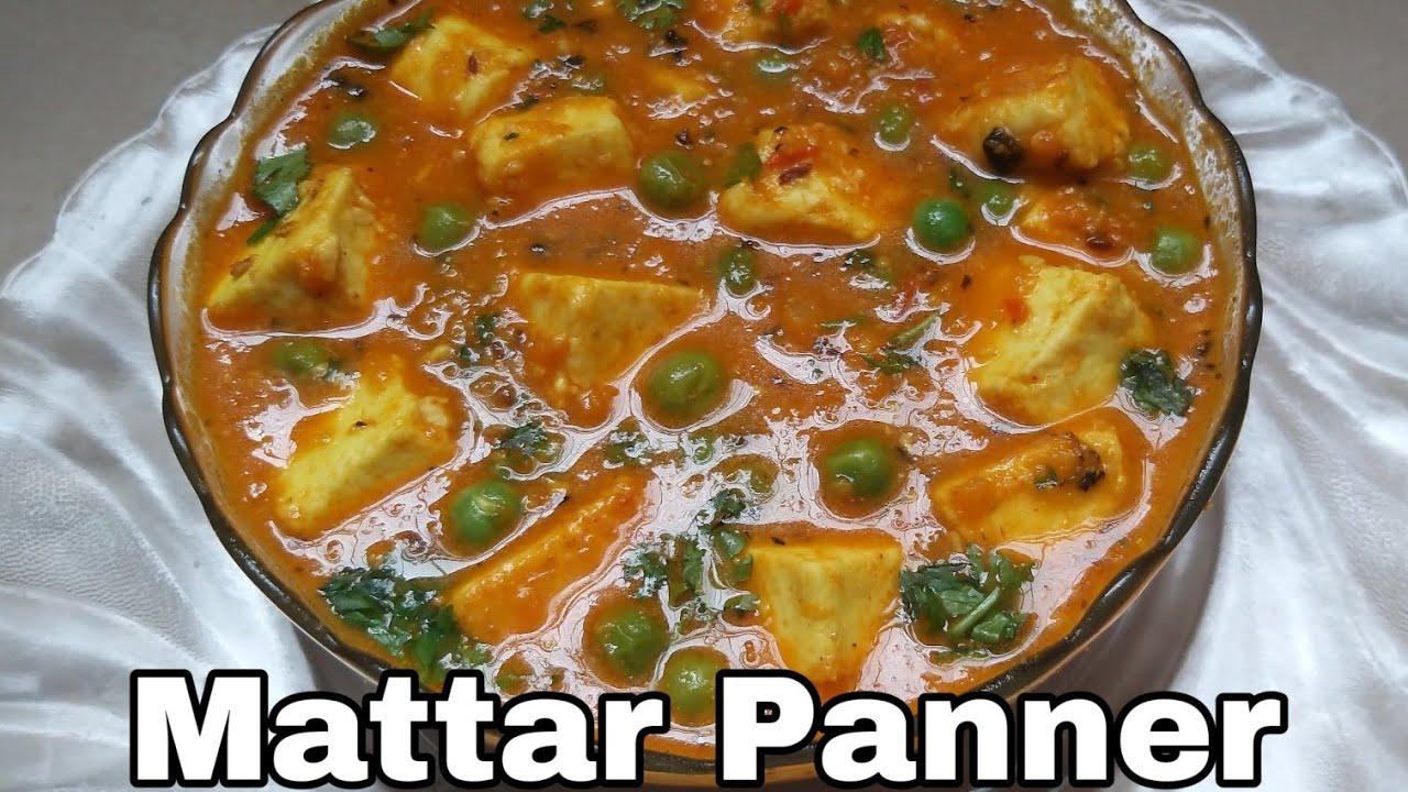 घर पर बनाए एकदम रैस्टोरेंट जैसा मटर पनीर | Mattar Paneer Recipe | Easy ...