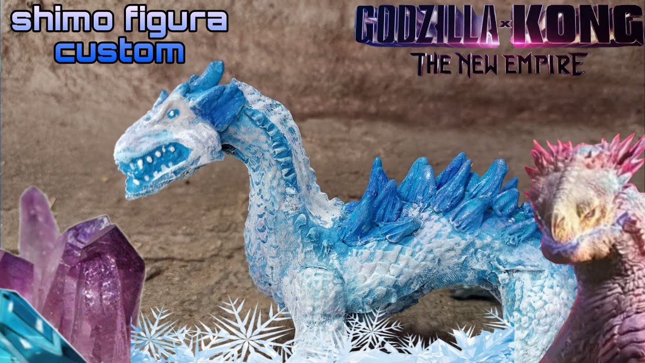 SHIMO figura custom // GODZILLA X KONG The New Empire - YouTube