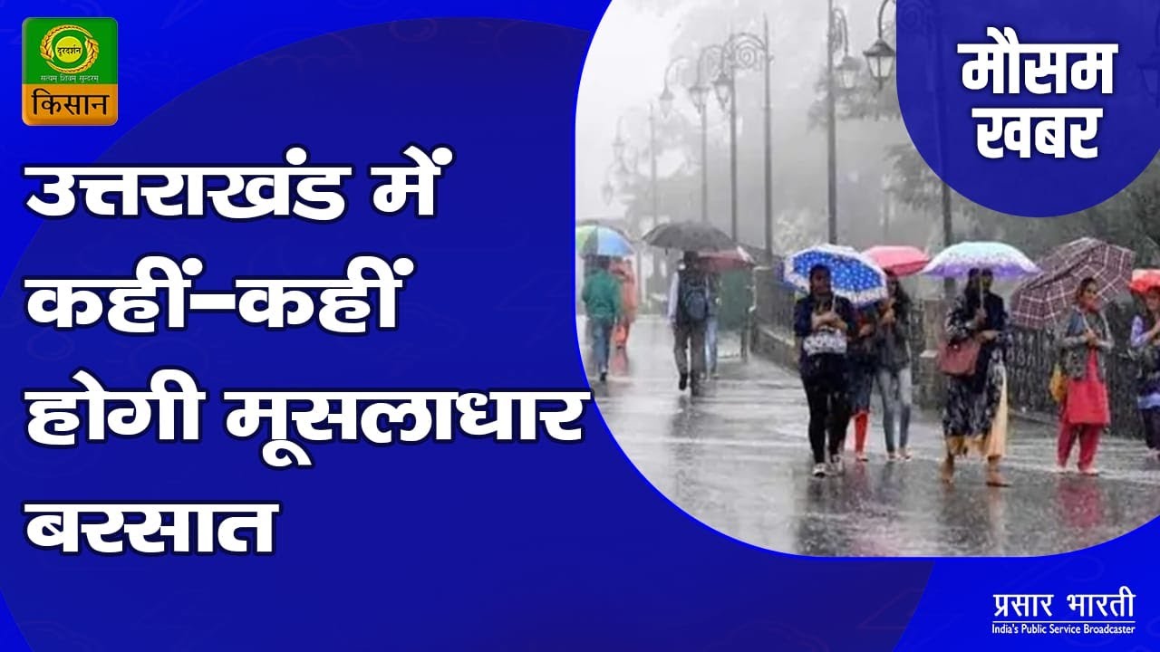मौसम खबर 16 Sep: उत्तराखंड में कहीं-कहीं होगी मूसलाधार बरसात | Mausam ...