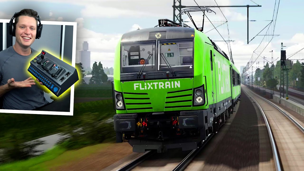 'Rail Driver' Train Cab Controller - Train Sim World 5 - Part 4 - YouTube