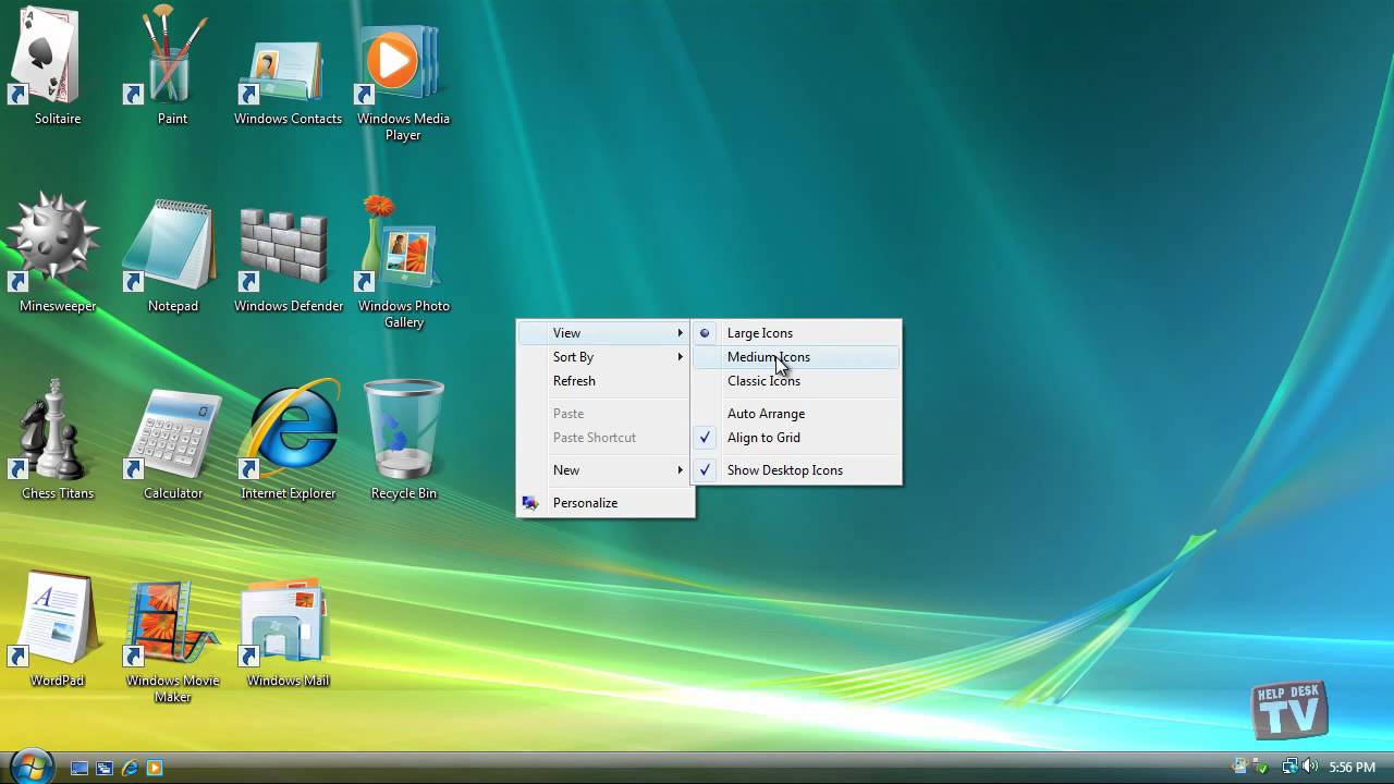 Cleaning Up Your Messy Windows Vista Desktop - YouTube