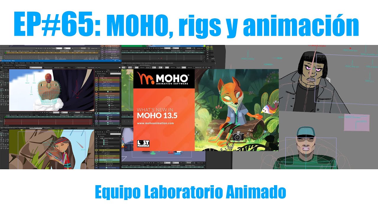 Rigs y animación en el software Moho. - YouTube
