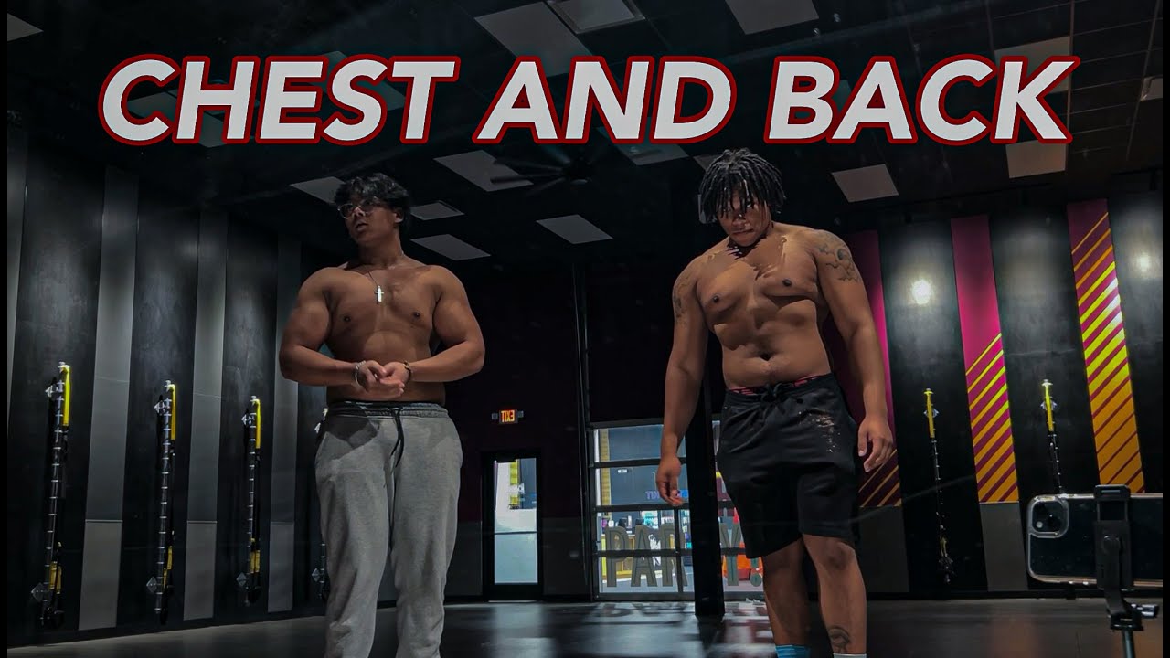 CHEST AND BACK DAY (FT. QUELL) - YouTube