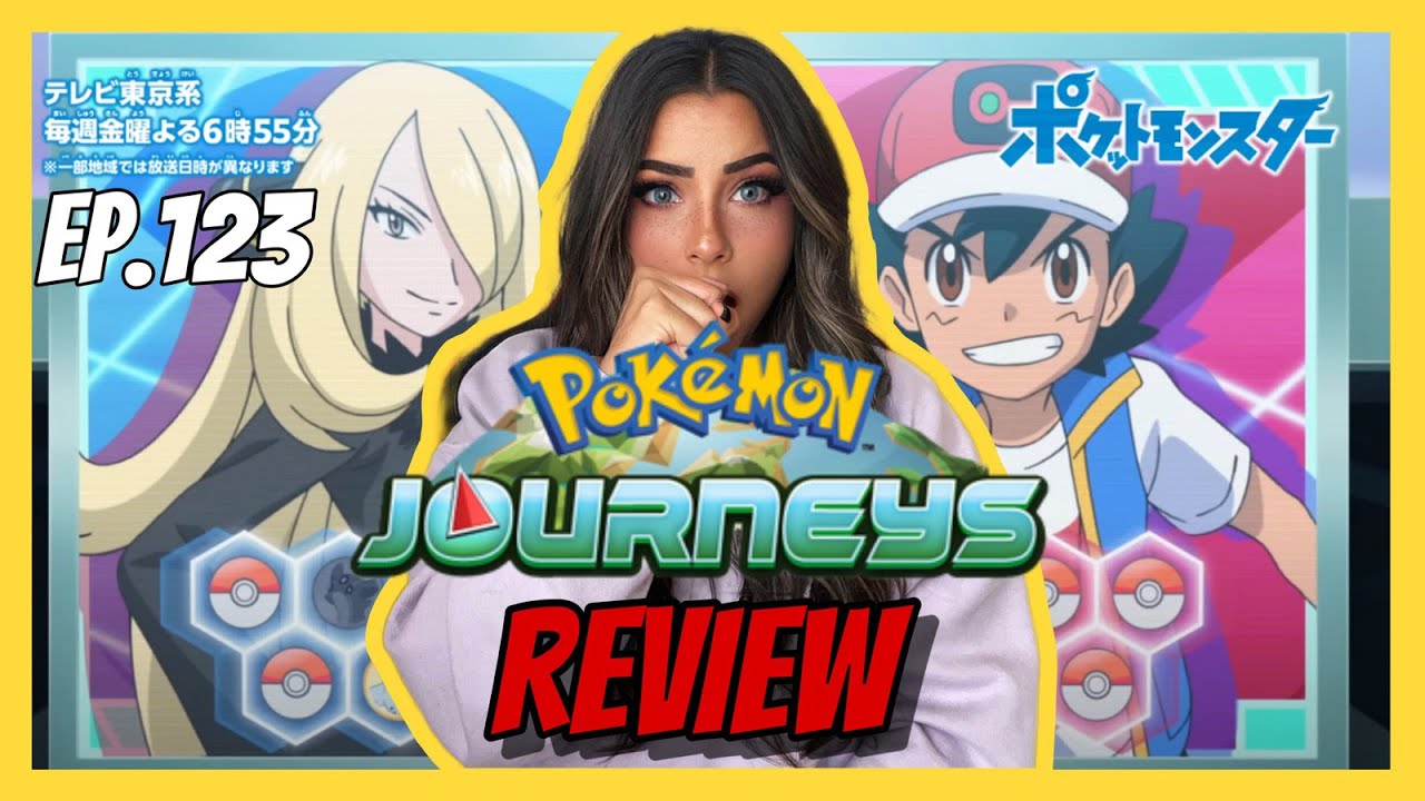 Pokemon Journeys Ep 123: Ash Vs Cynthia Review - YouTube