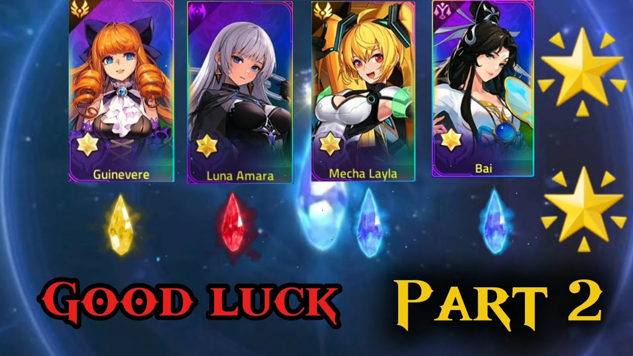 Mobile legends new account part 2 good luck! - YouTube