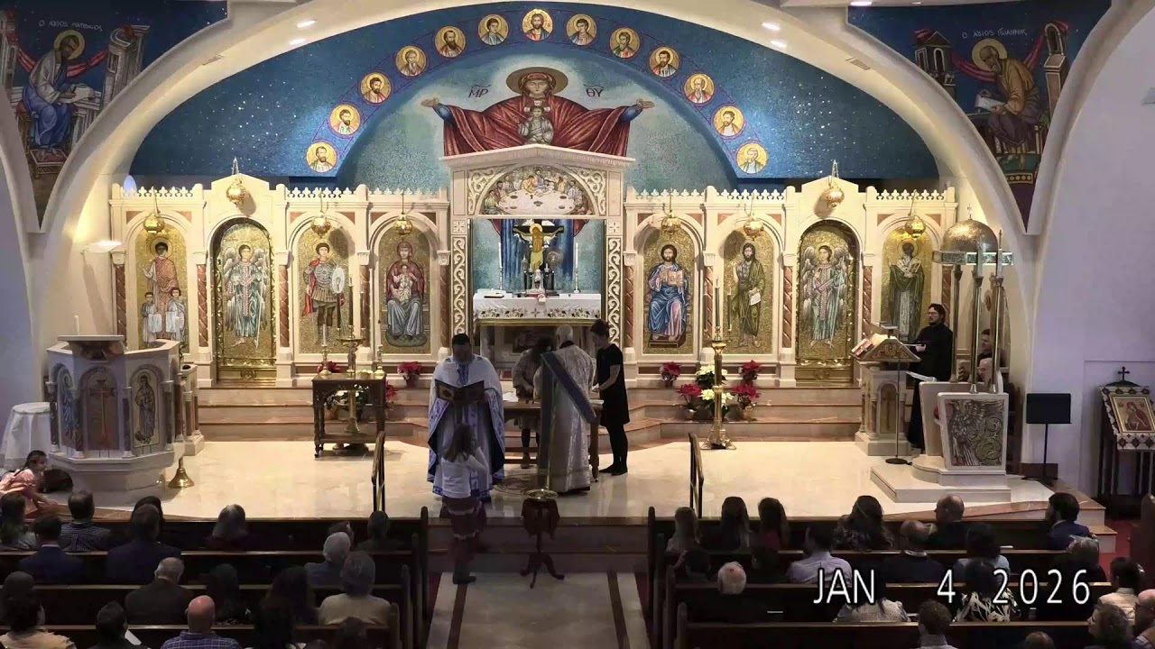 Divine Liturgy - Sunday before Epiphany - YouTube