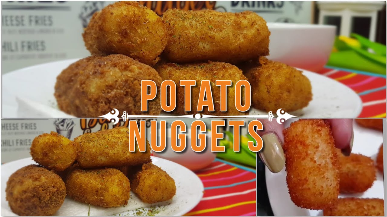 Potato Nuggets Crispy and Delicious l Potato Snack Recipe l Aloo ...