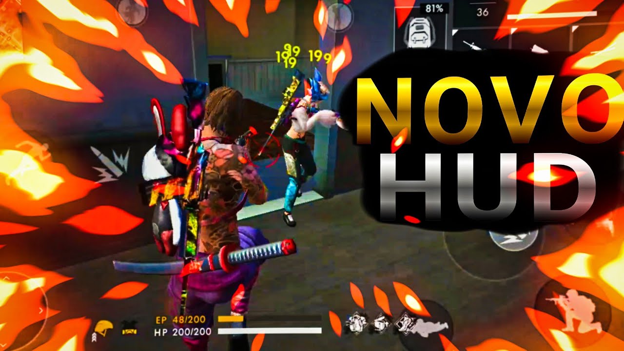 TESTANDO NOVO HUD, AGORA É SÓ TREINO / FREE FIRE - YouTube
