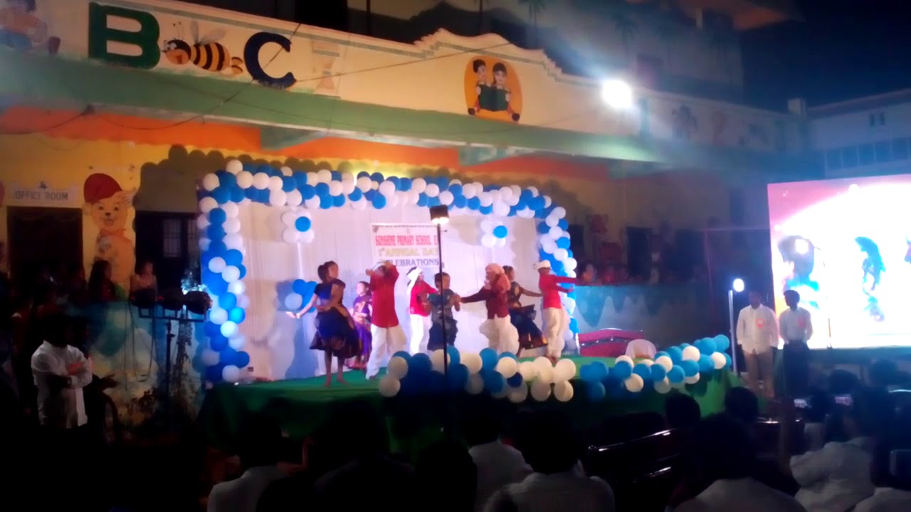Ichoda sunshine school 1st annual day dance performance - YouTube