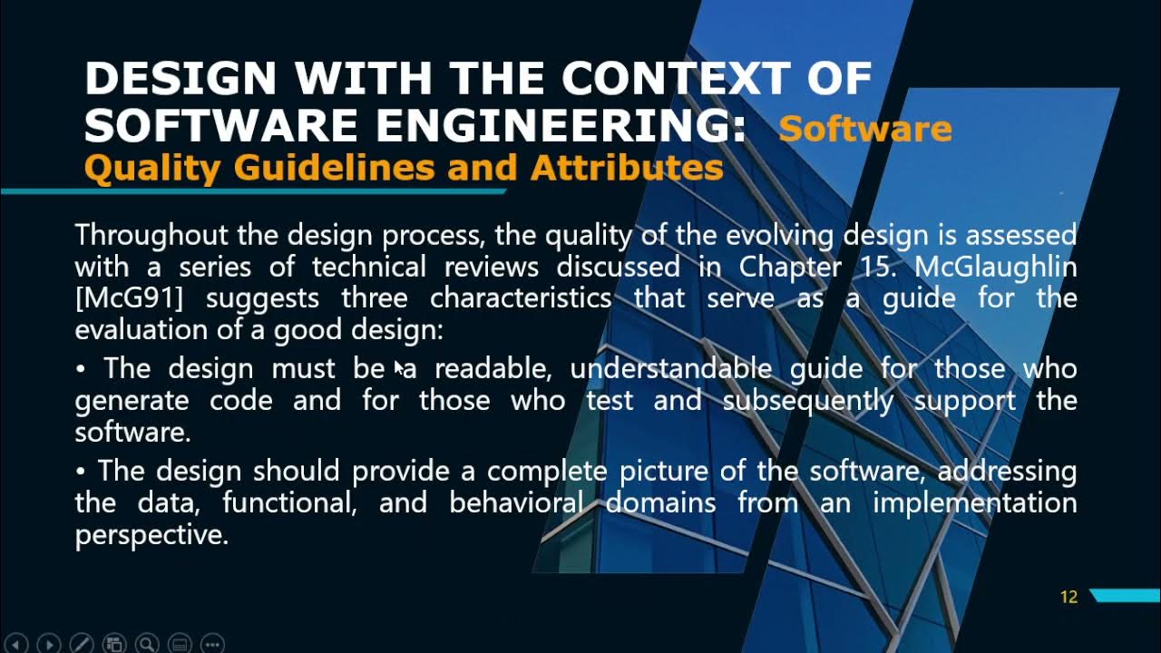 Design Concepts: Software Engineering - YouTube