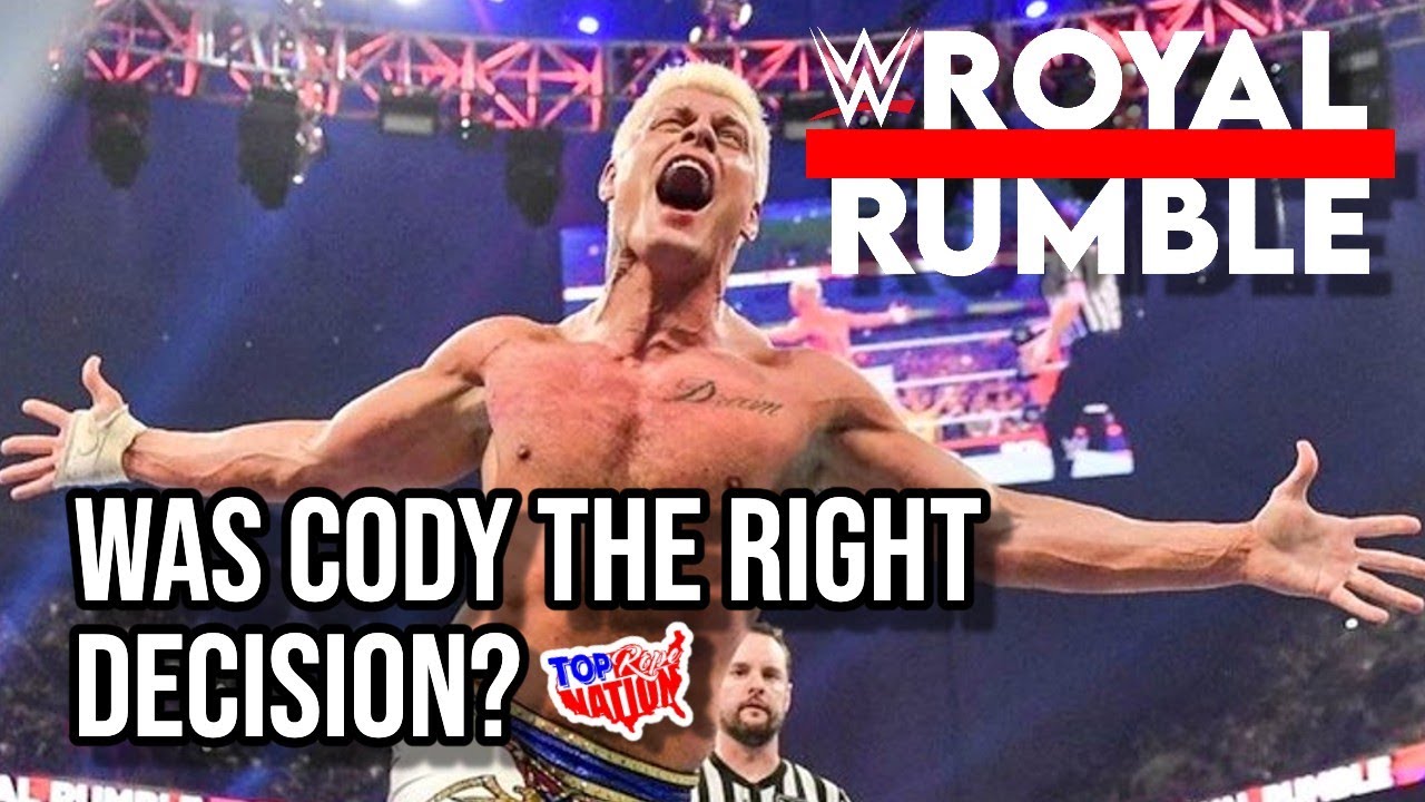 Cody Rhodes Finishing The Story? WWE Royal Rumble Review - YouTube