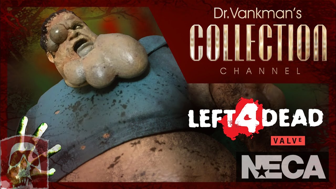 NECA Left 4 Dead Boomer Special Infected Zombie Action Figure Review ...