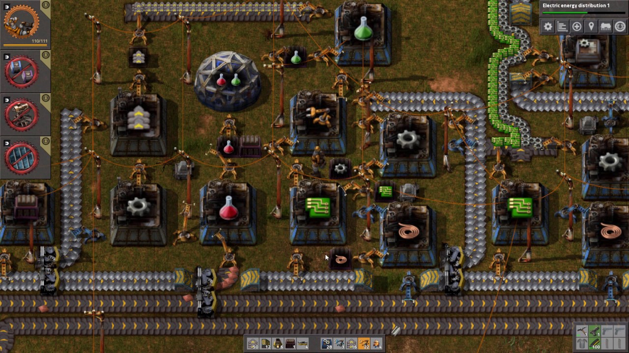 LP Factorio - 114 - auto turret refill station - YouTube