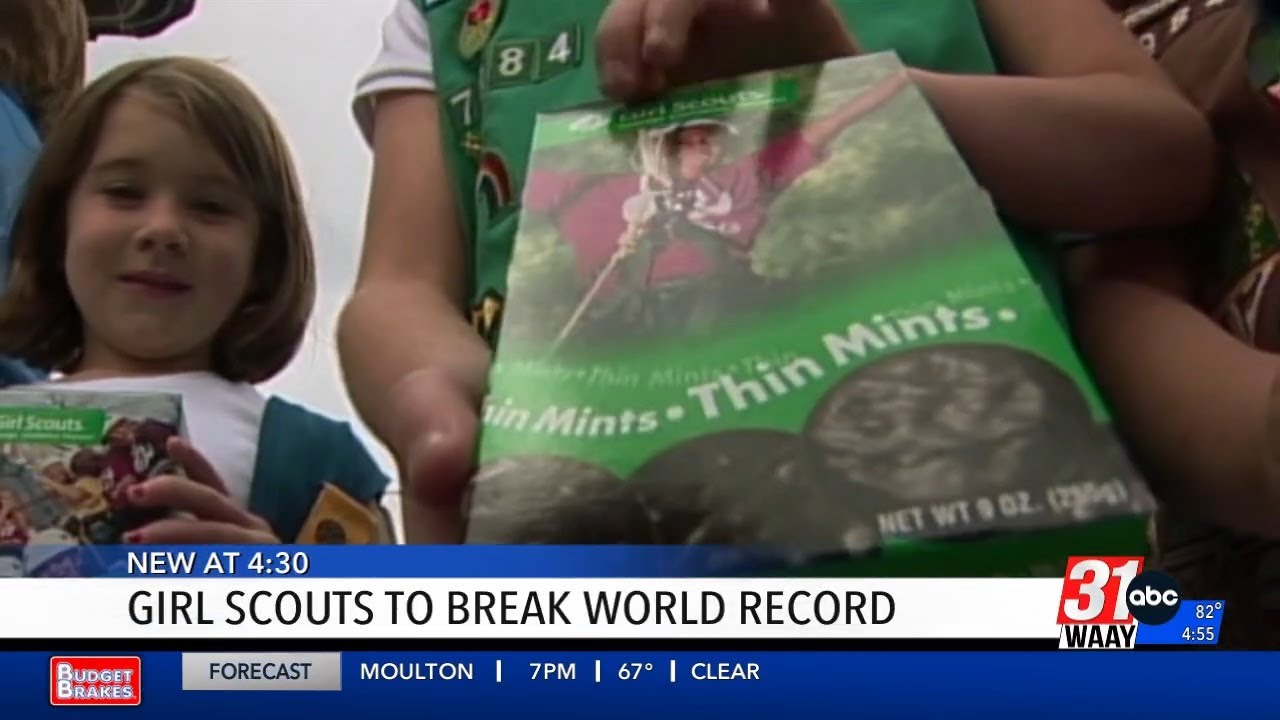 North Alabama Girl Scouts seek World Record - YouTube