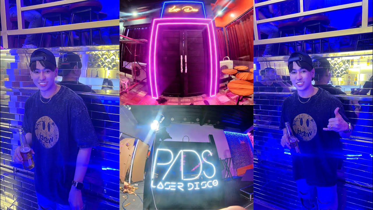 Exploring The New Bar in Panabo | Pads Laser Disco - YouTube