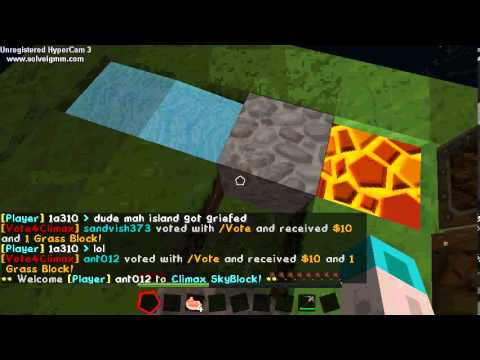 Skyblock Part1 :Cobblestone Generator - YouTube